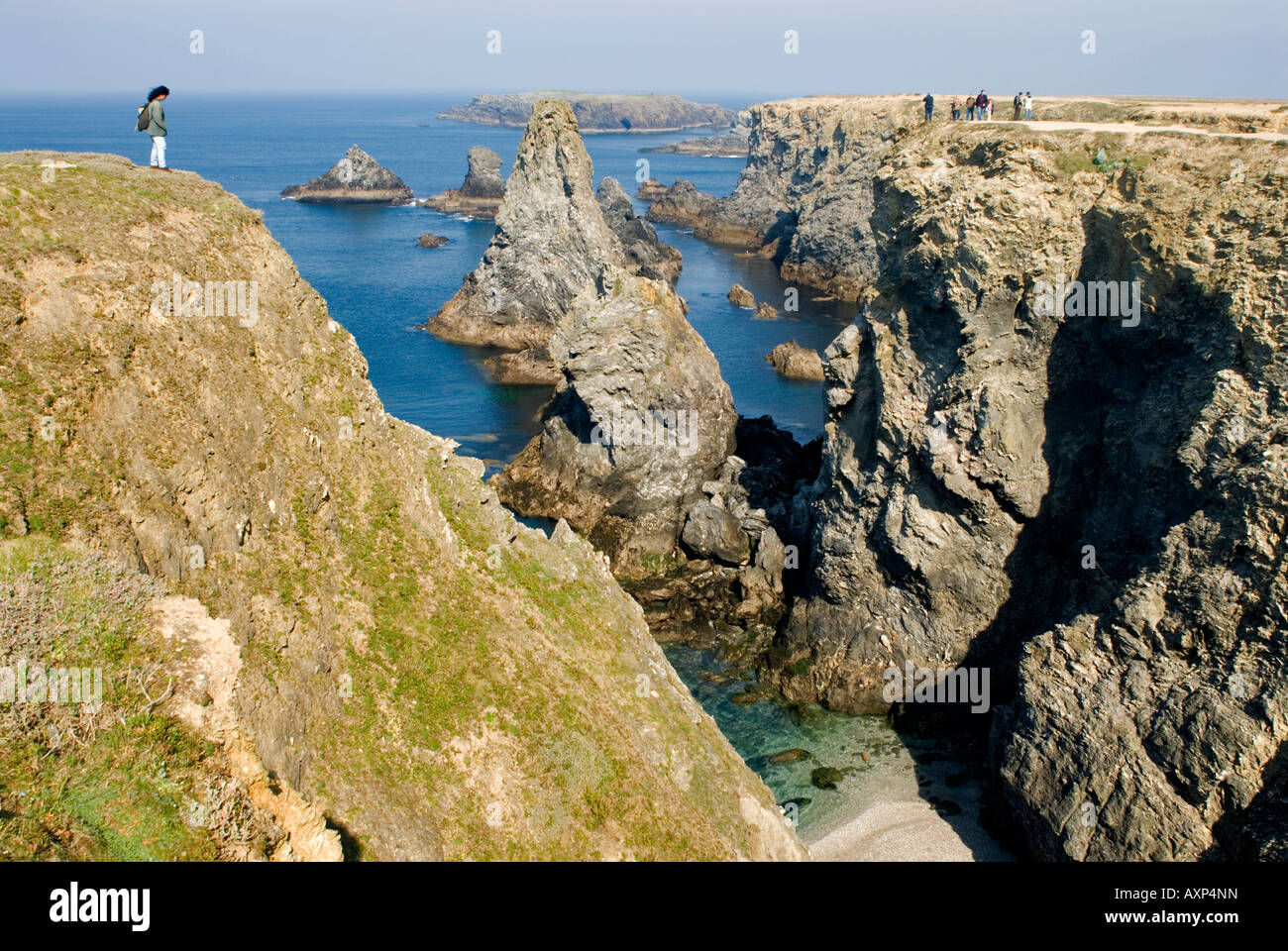 Rocks at belle isle hi-res stock photography and images - Alamy