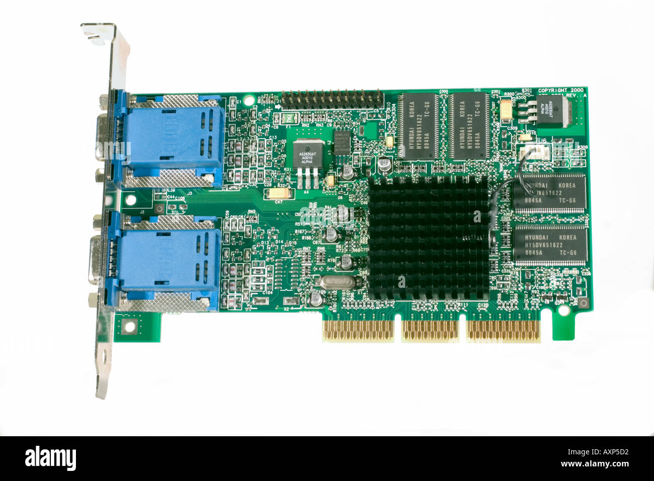 PCB printed circuit board to a computer Stock Photo - Alamy