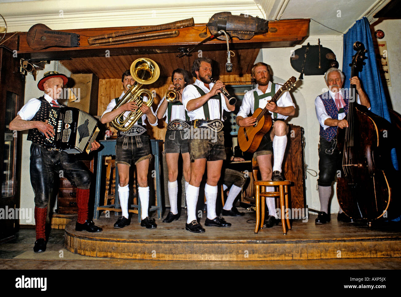 0420 Tirolean music Austria Stock Photo - Alamy