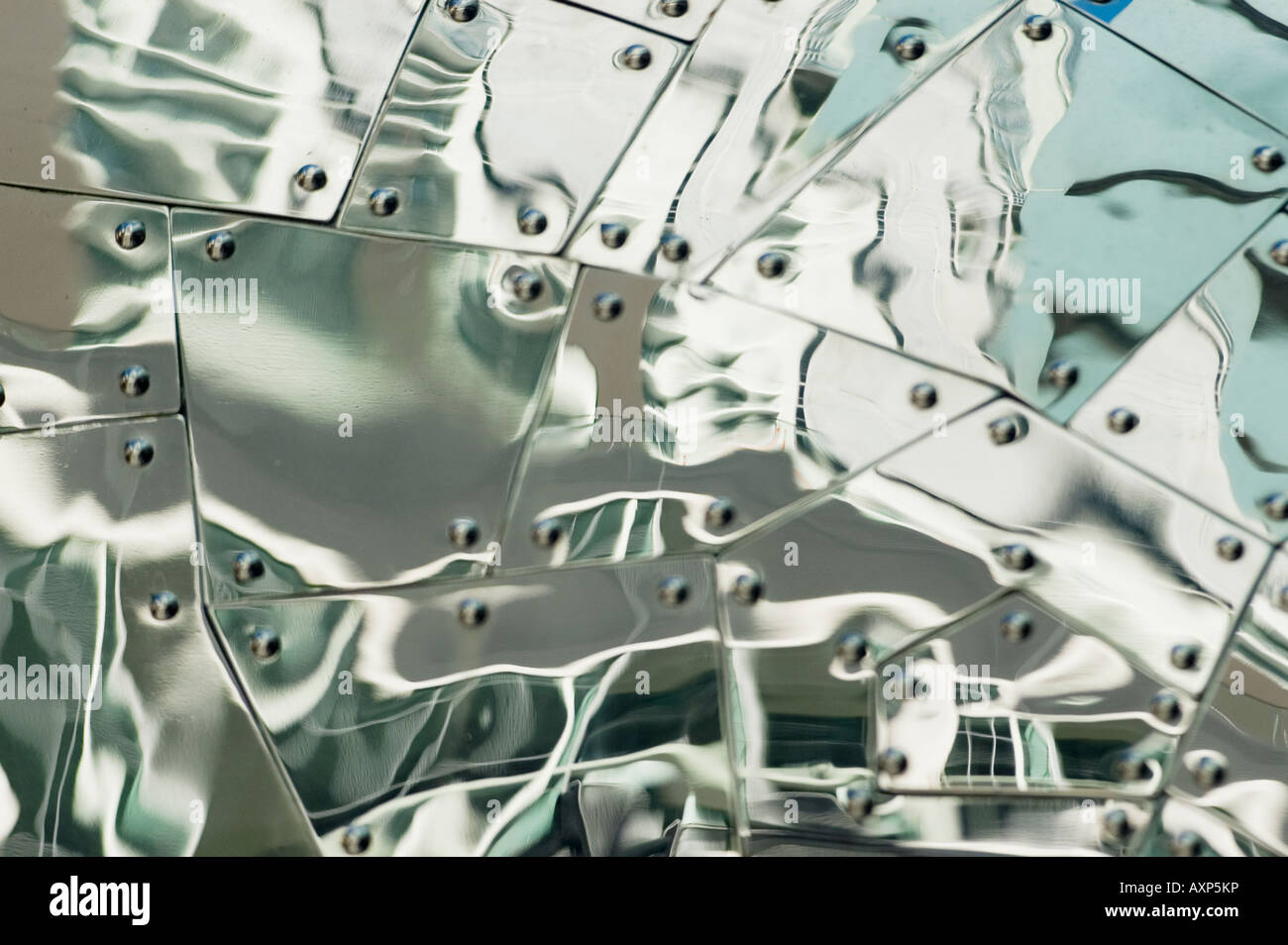 stainless steel riveted Stock Photo - Alamy