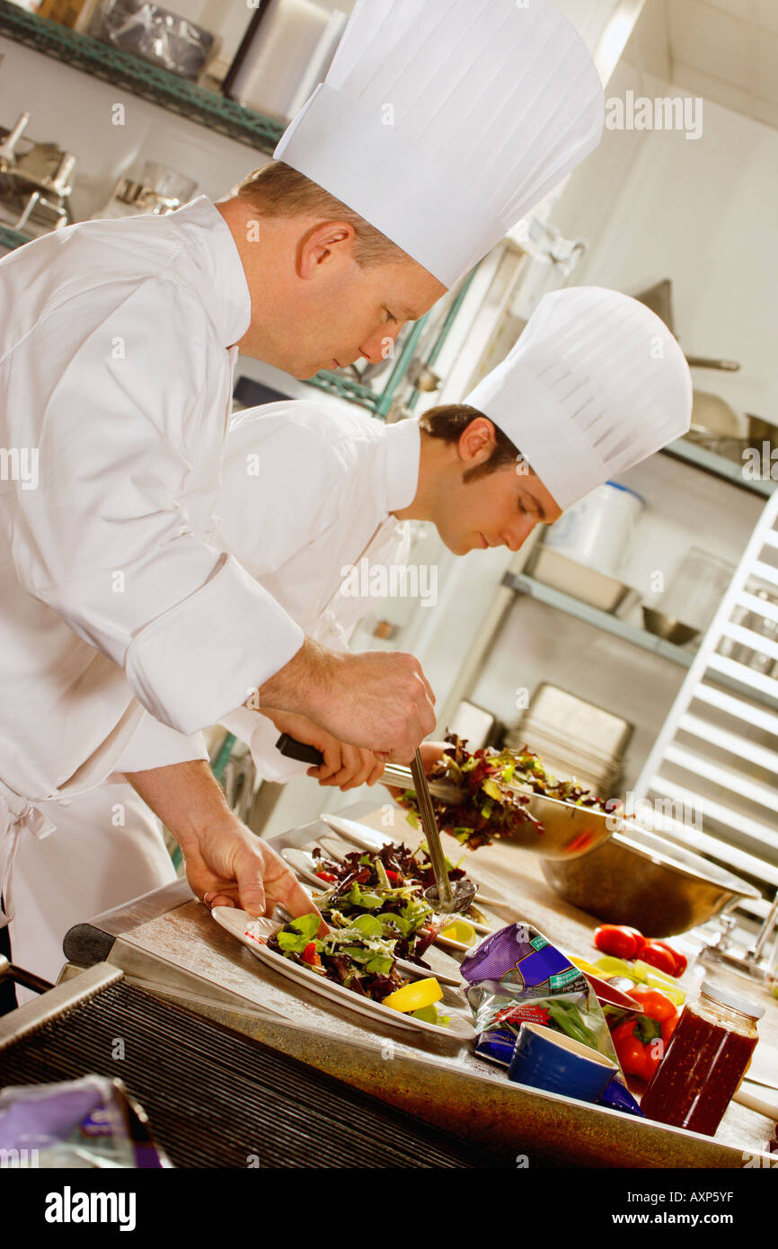 Food prep chefs working hi-res stock photography and images - Alamy