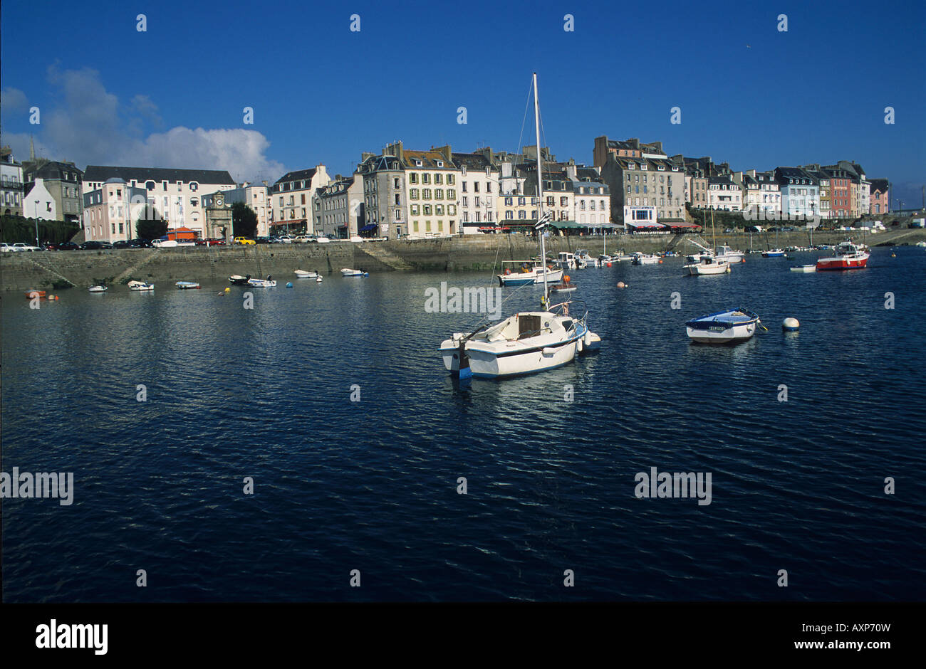 Brittany Finistere coast Douarnenez Stock Photo - Alamy