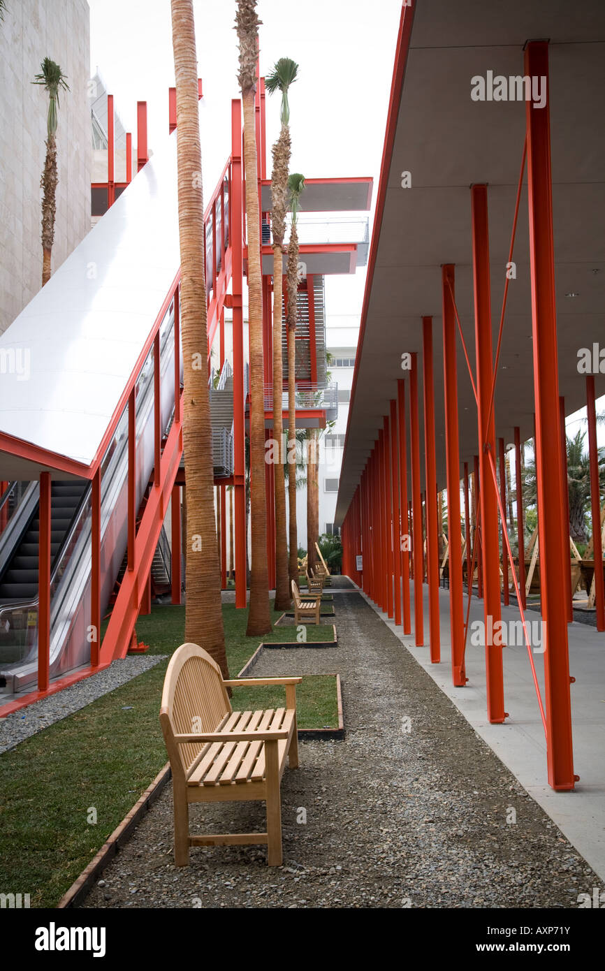 Los Angeles BCAM Broad Contemporary Art Museum at LACMA entrance Stock ...