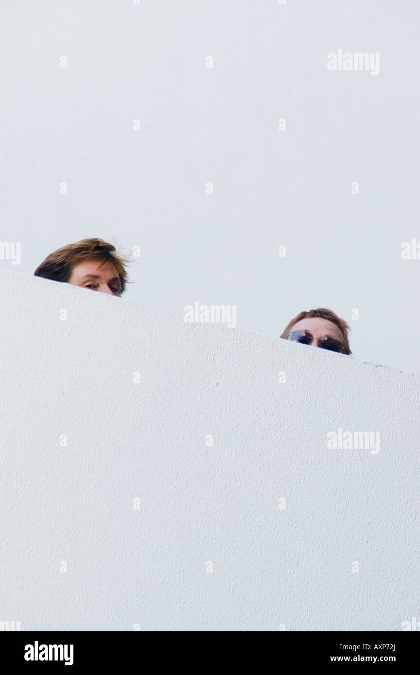 Two half faces hi-res stock photography and images - Alamy