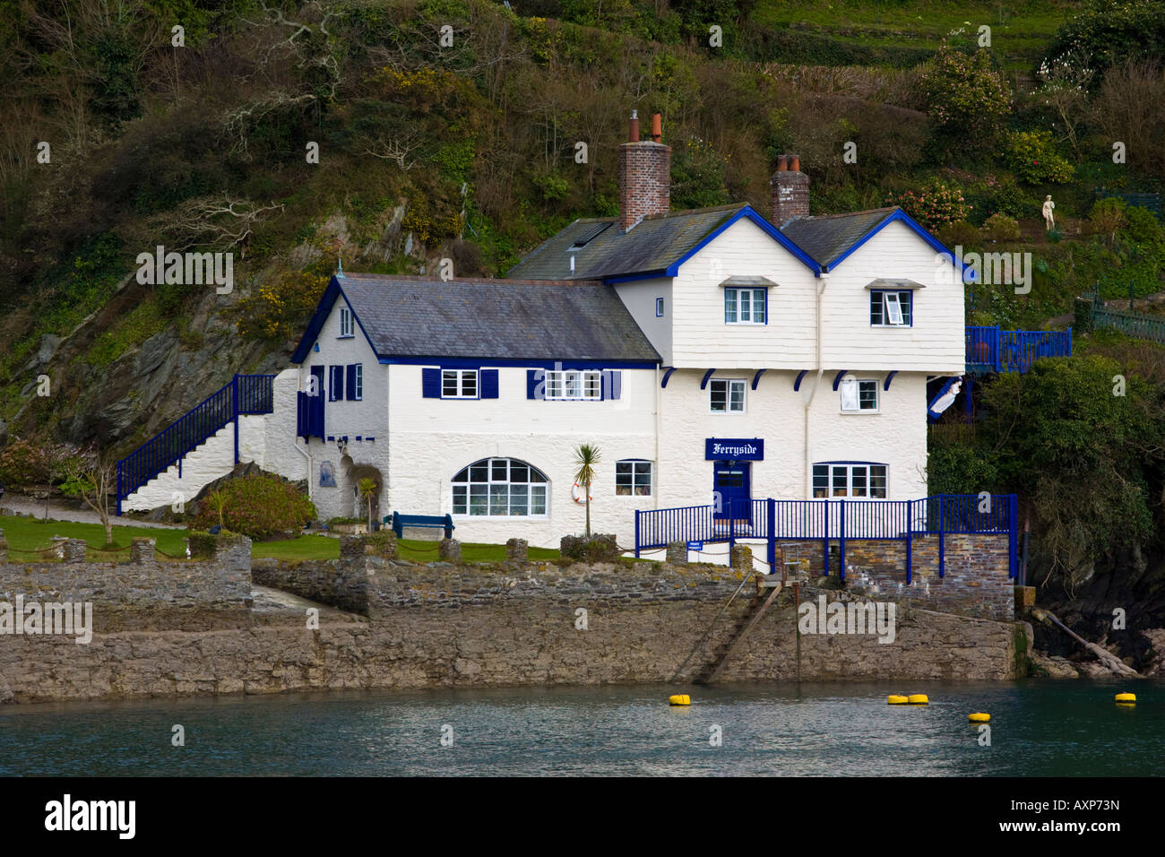 Ferryside fowey cornwall hi-res stock photography and images - Alamy