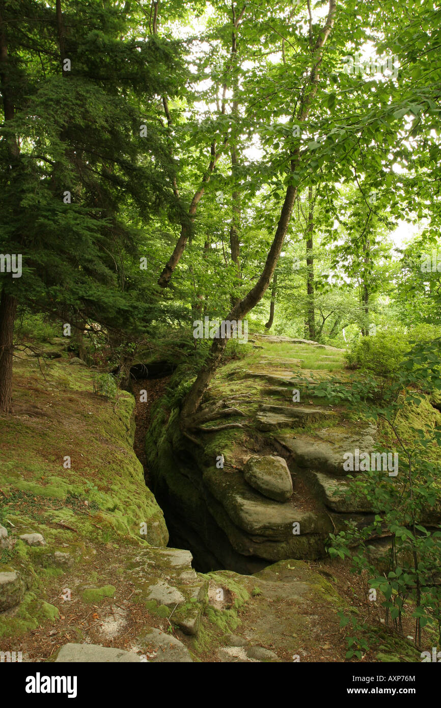 Ledges at Cuyahoga Valley National Park Ohio USA Stock Photo - Alamy