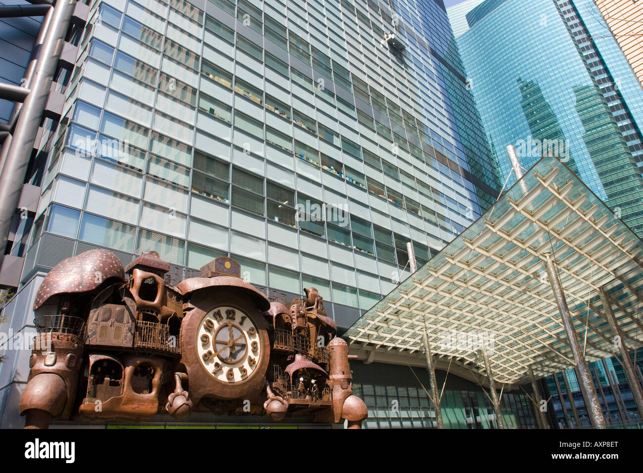 Giant miyazaki clock hi-res stock photography and images - Alamy