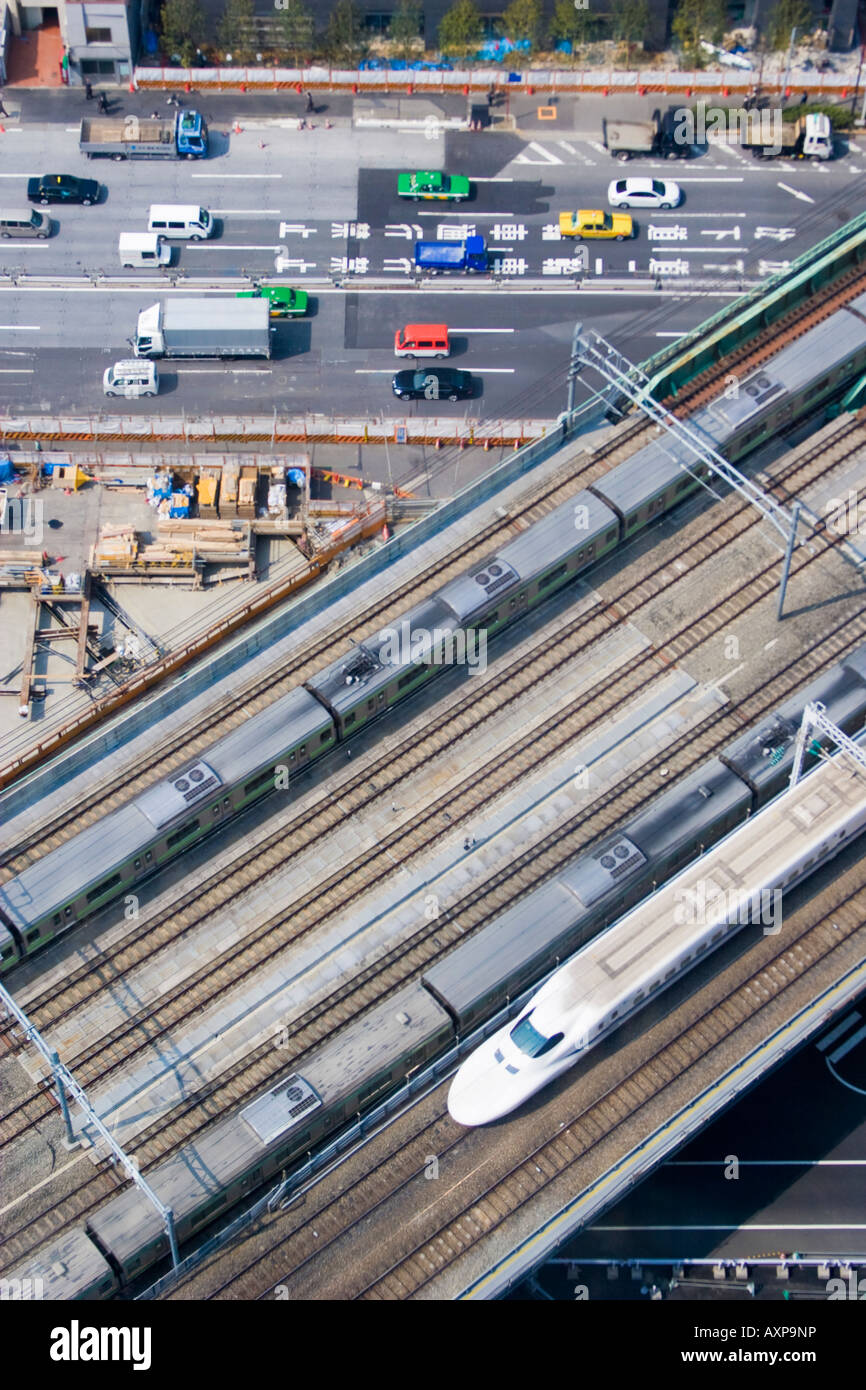 Cars trains hi-res stock photography and images - Alamy