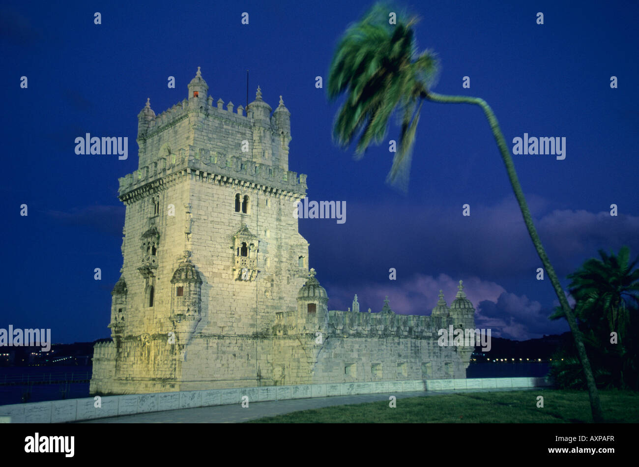 Torre de Belem, Classic Manueline architecture style, World Heritage ...