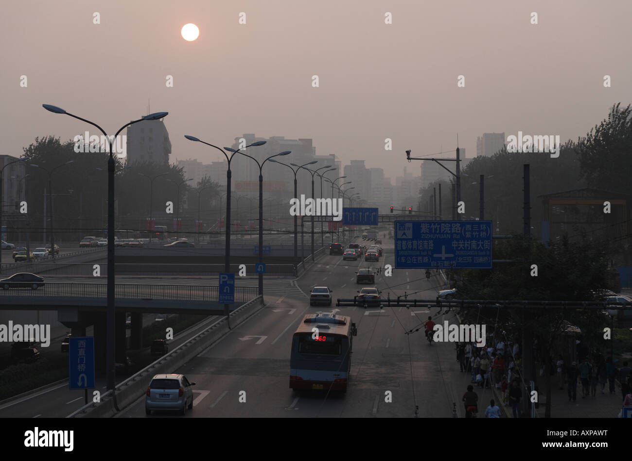 Bejing pollution hi-res stock photography and images - Alamy