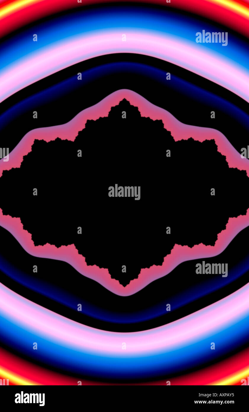 Colorful layered abstract Stock Photo - Alamy