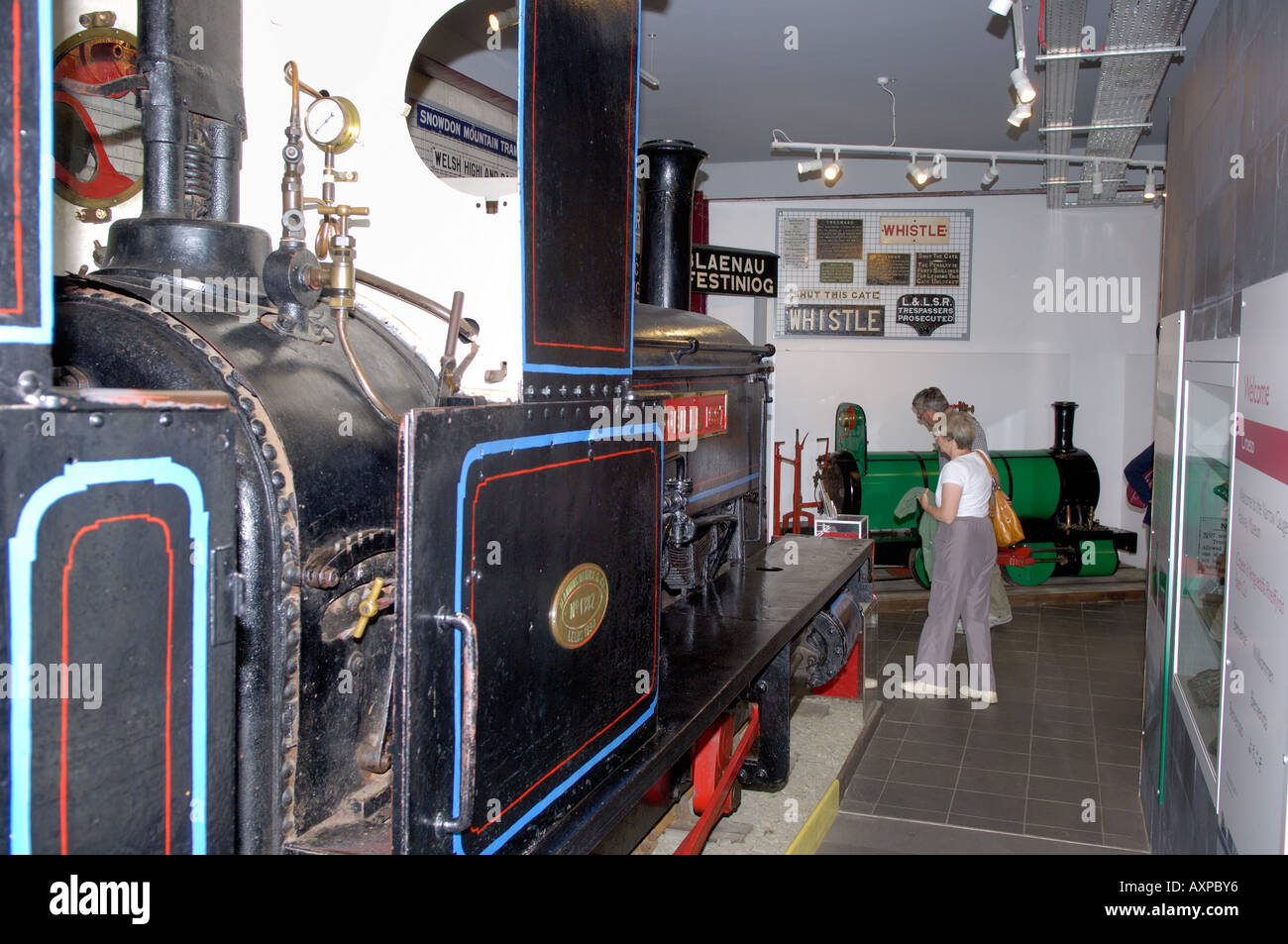 Inside the Narrow Gauge Railway Museum Tywyn Wharf Station Tal y Llyn ...