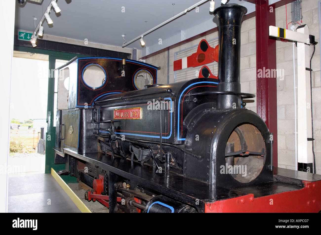 Inside the Narrow Gauge Railway Museum Tywyn Wharf Station Tal y Llyn ...