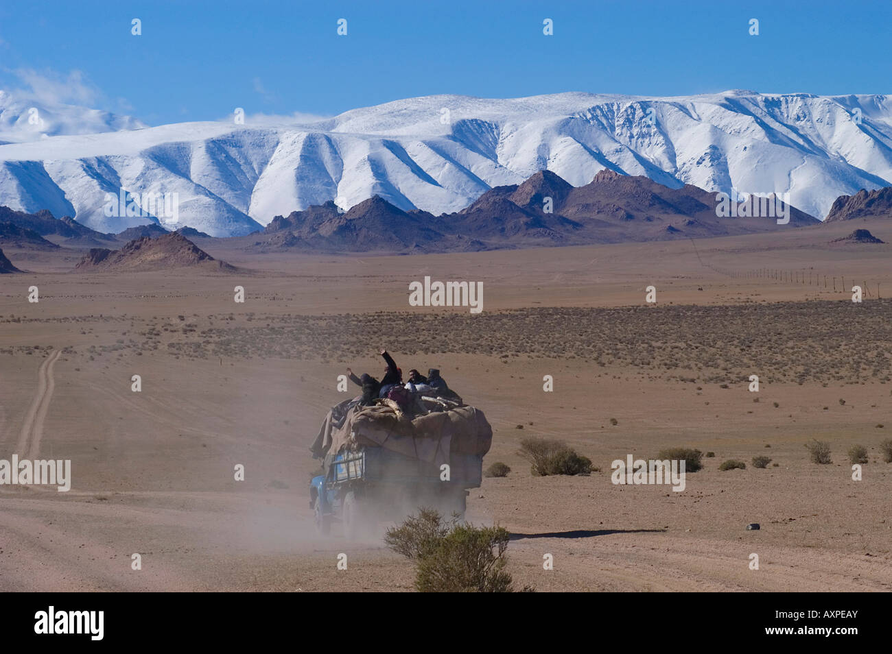 Tsambagarav Uul National Park near Bayan Olgi Mongolia Stock Photo - Alamy