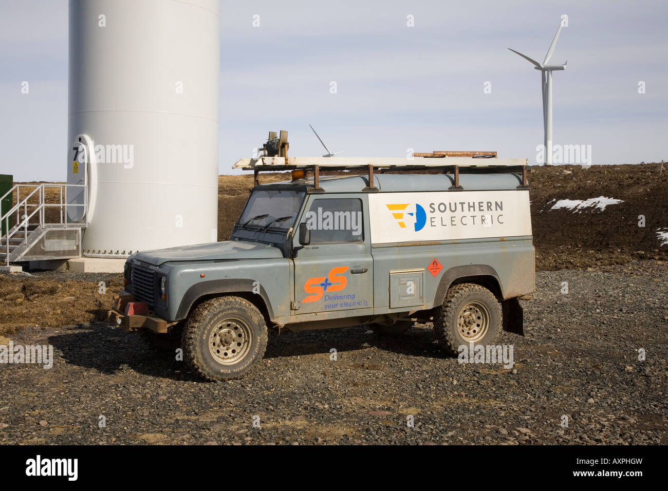 Drumderg 32-megawatt Wind Farm, wind turbine generators Scottish and ...