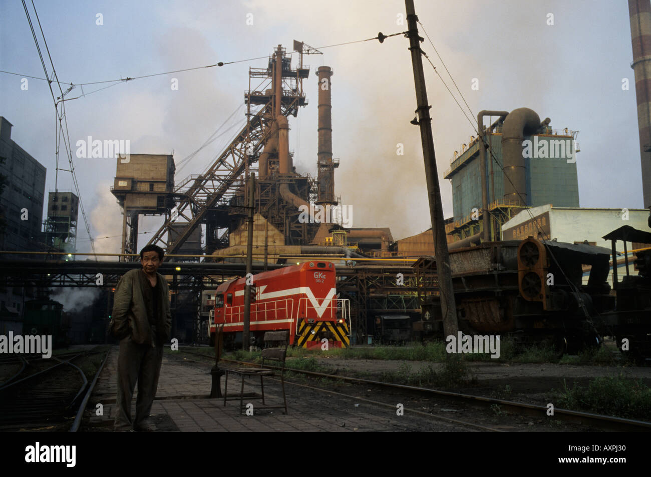 Benxi Iron and Steel Group in Liaoning, China. 22 Aug 2005 Stock Photo ...