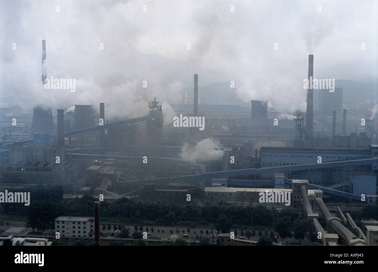 Benxi Iron&Steel Group in Liaoning, China. 02 Sep 2005 Stock Photo - Alamy