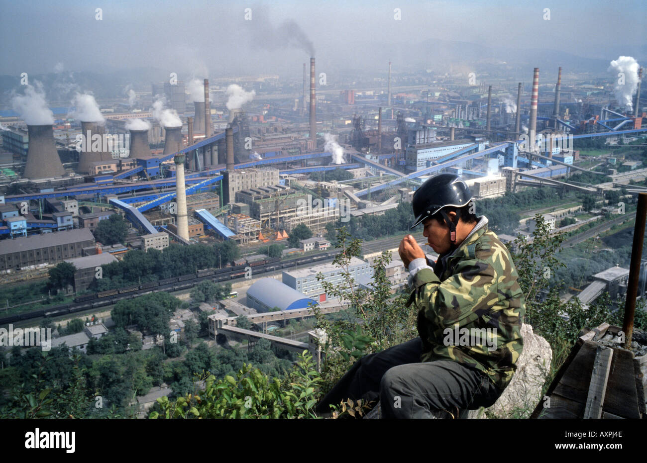 Benxi Iron&Steel Group in Liaoning, China. 02 Sep 2005 Stock Photo - Alamy