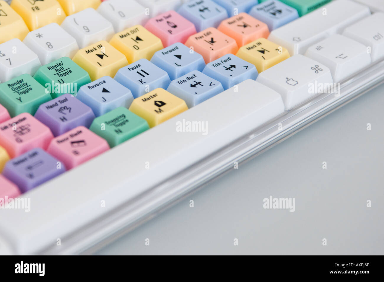 Final Cut Pro keyboard Stock Photo - Alamy