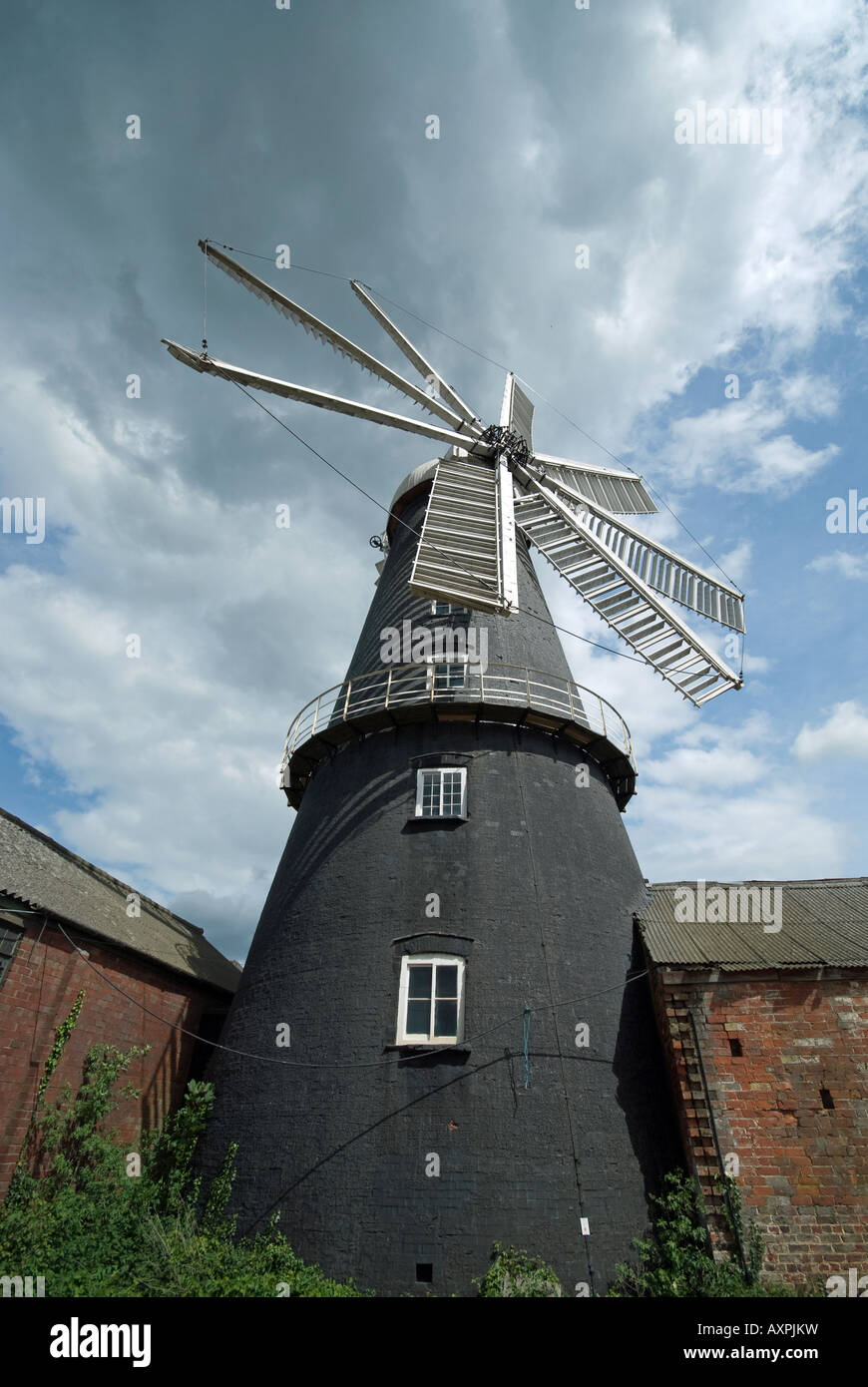 Heckington Windmill, Heckington, Lincolnshire, England Stock Photo - Alamy