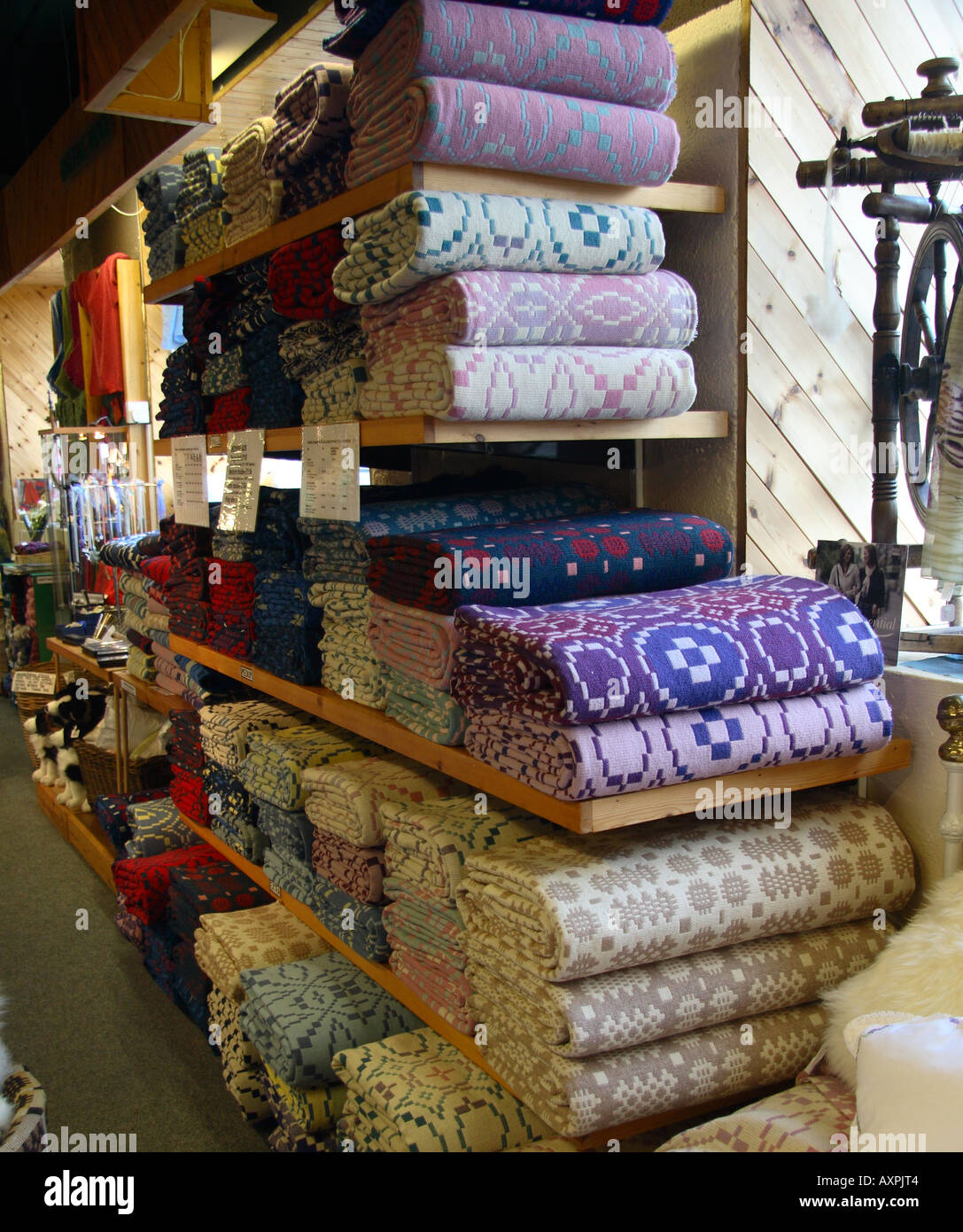 Welsh textiles hi-res stock photography and images - Alamy