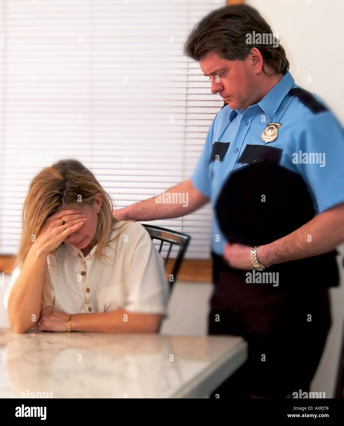Policeman crying hi-res stock photography and images - Alamy