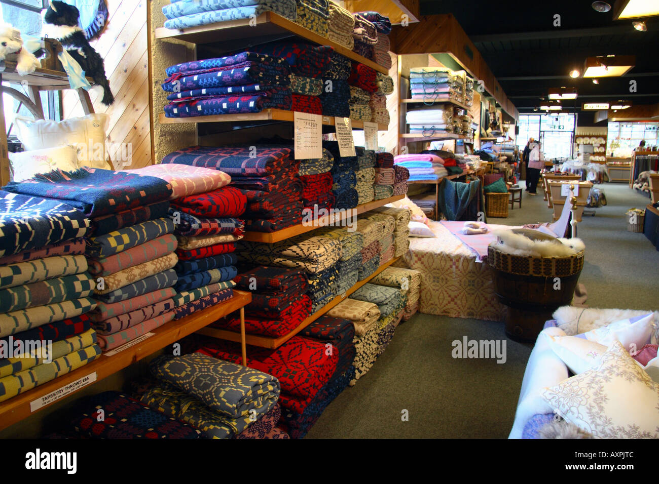 Woollen mill wales trefriw hi-res stock photography and images - Alamy