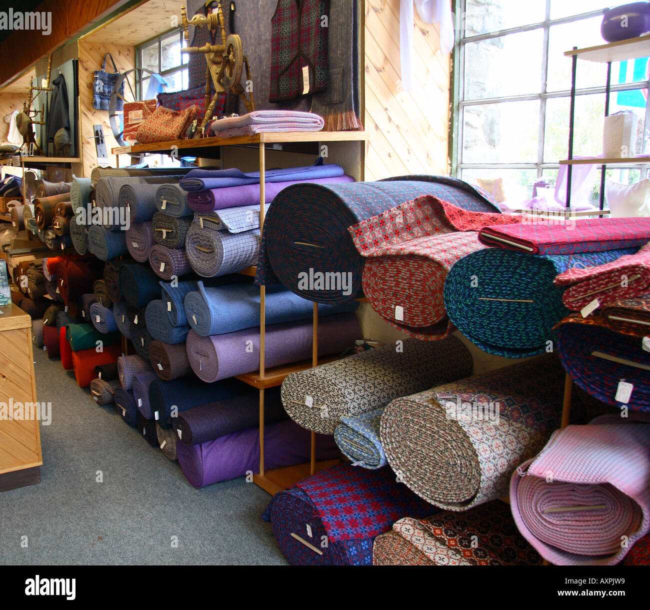 Welsh textiles hi-res stock photography and images - Alamy