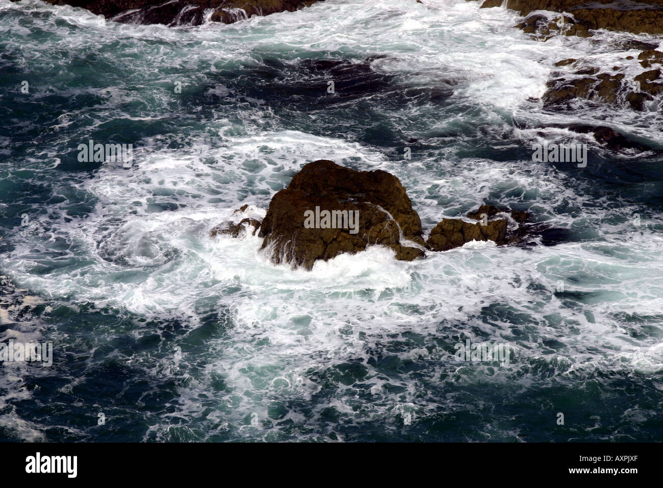 Boiling Water Skomer Island Pembrokeshire West Wales Stock Photo - Alamy