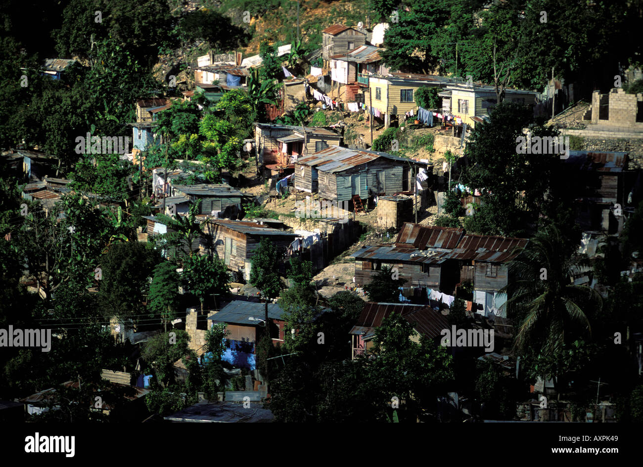The slums of Montgomery bay Stock Photo - Alamy