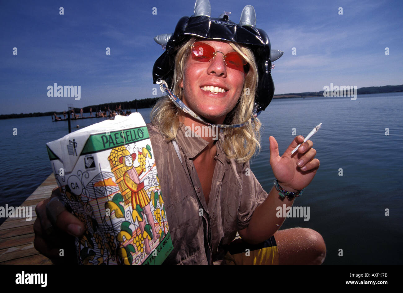 Teenager smoking cannabis hi-res stock photography and images - Alamy