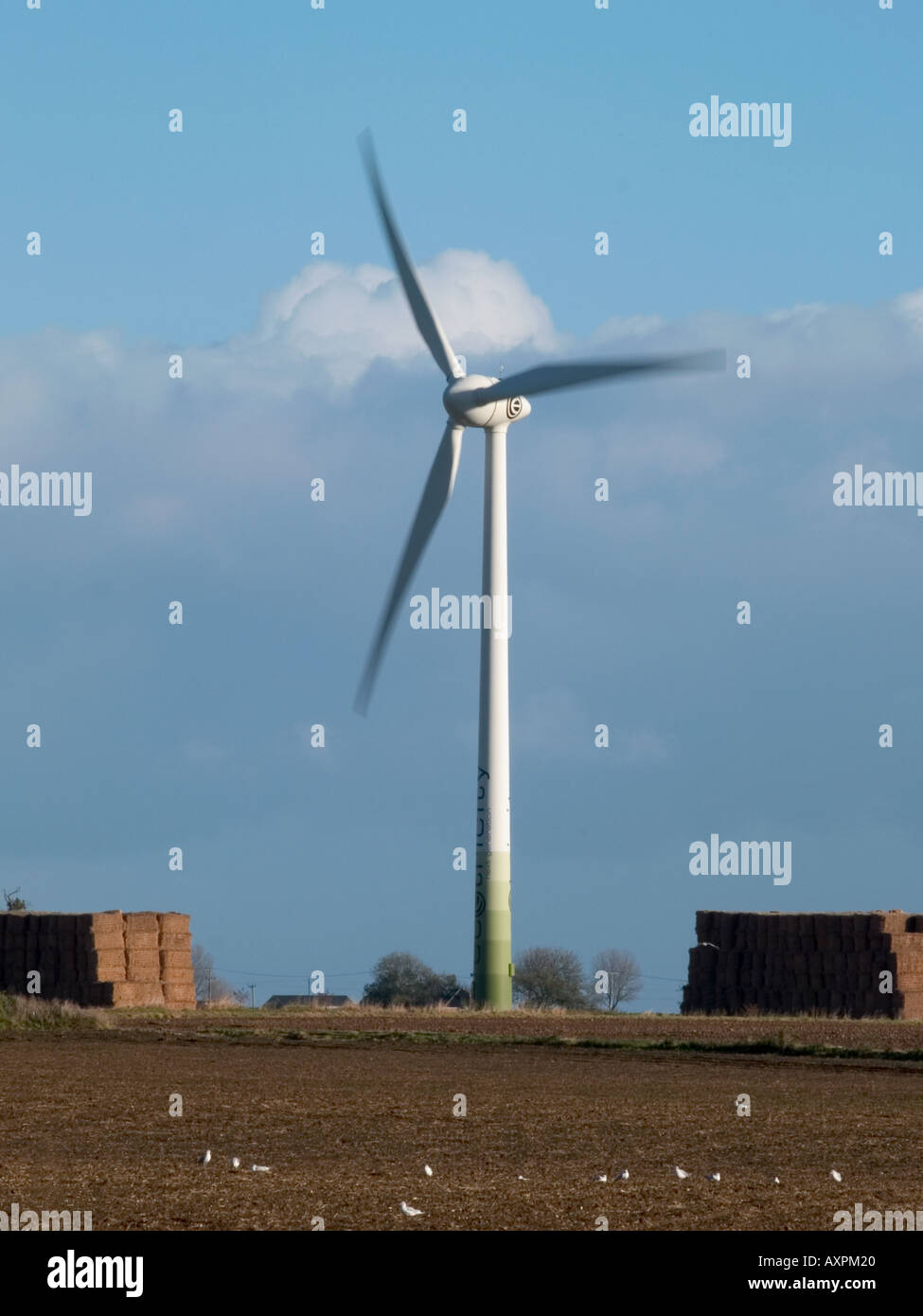 ENERCON E-66 1.5MW SINGLE WIND TURBINE SITUATED AT SOMERTON, NORFOLK ...
