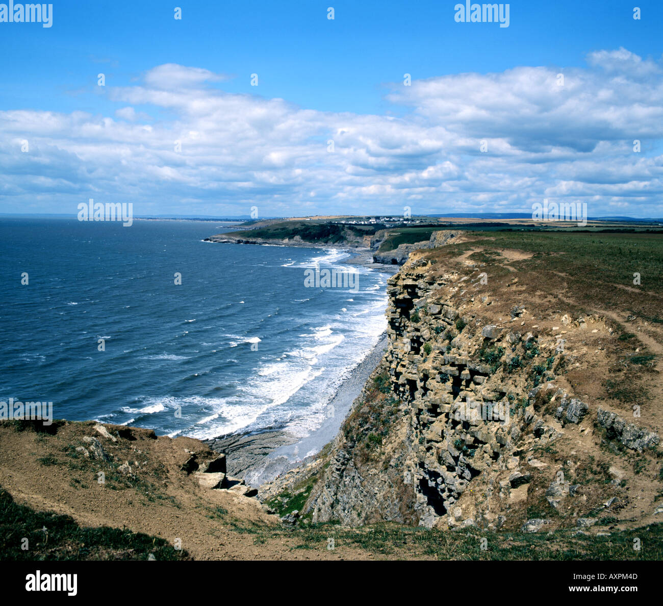 traeth bach and trwyn y witch southerndown glamorgan heritage coast ...