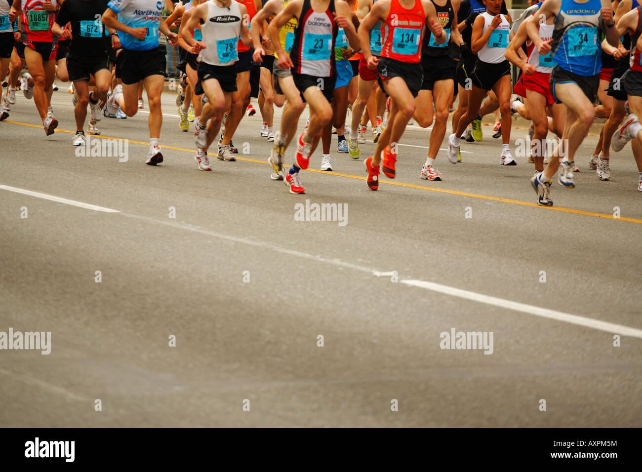 Vancouver Sun Run, Canada Stock Photo - Alamy