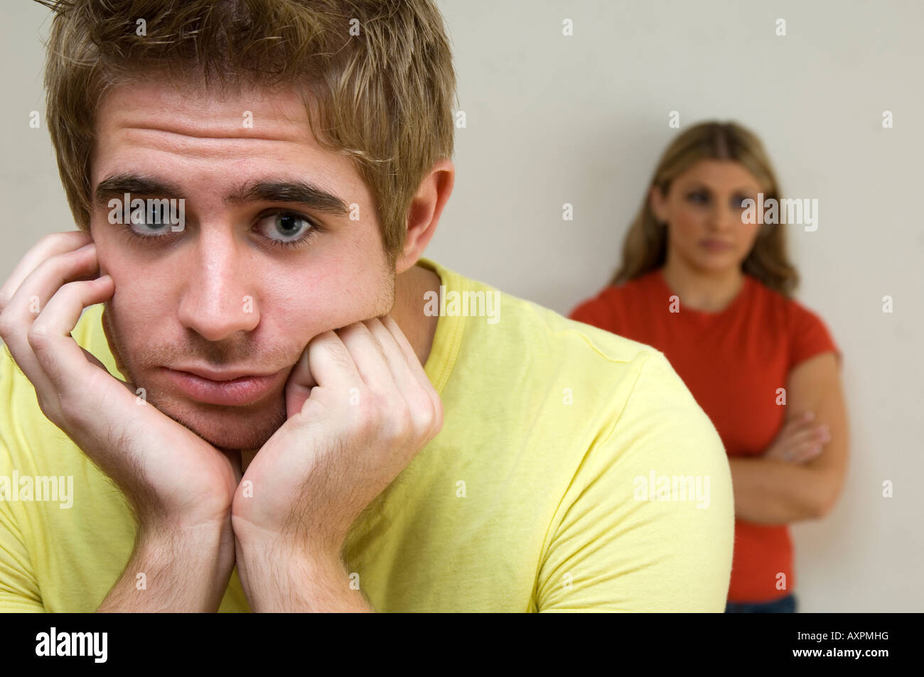 couple with relationship problems Stock Photo - Alamy