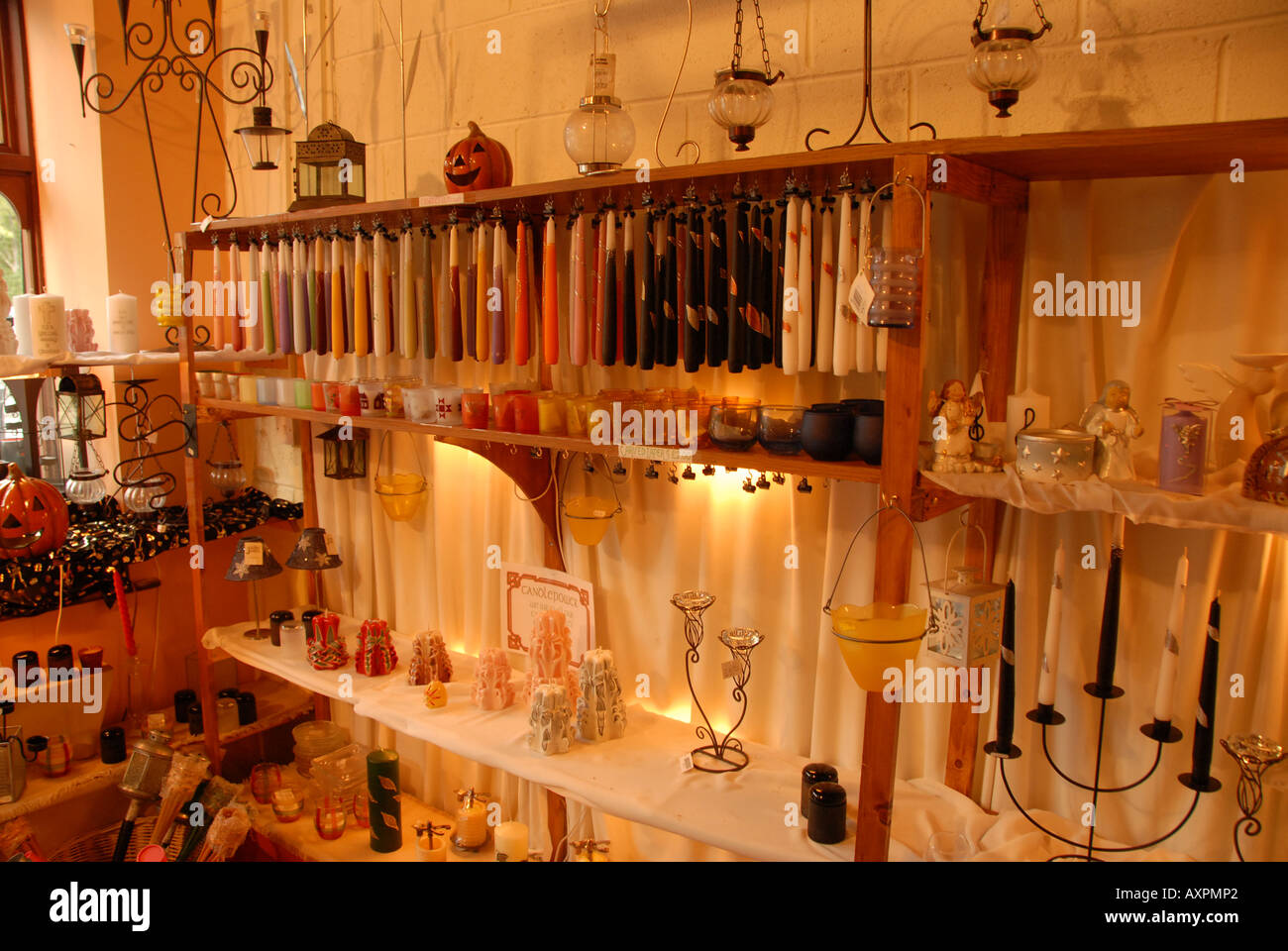 Interior Welsh Craft Shop Betws y Coed Snowdonia North West Wales Stock ...