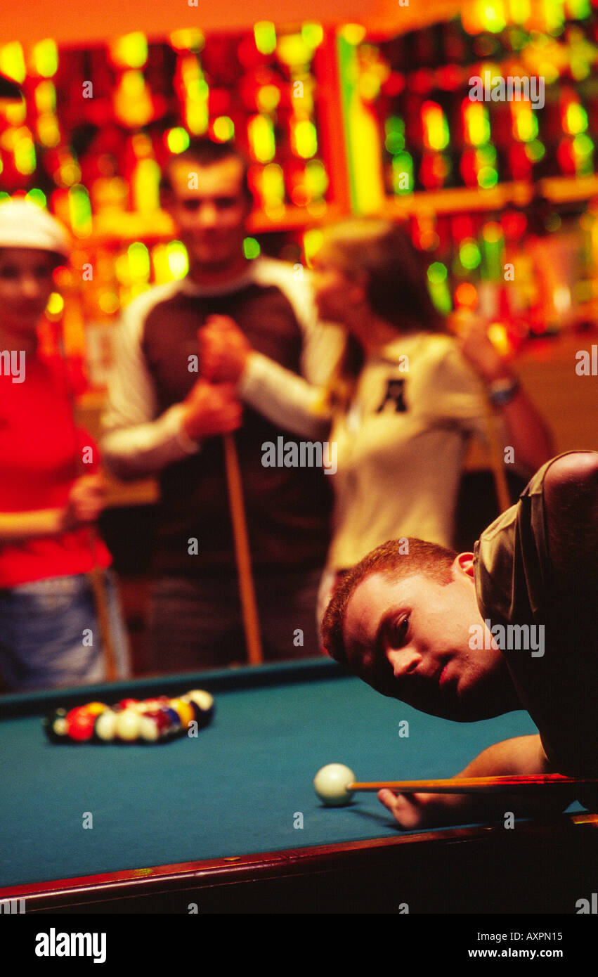 Pool balls in pack hi-res stock photography and images - Alamy