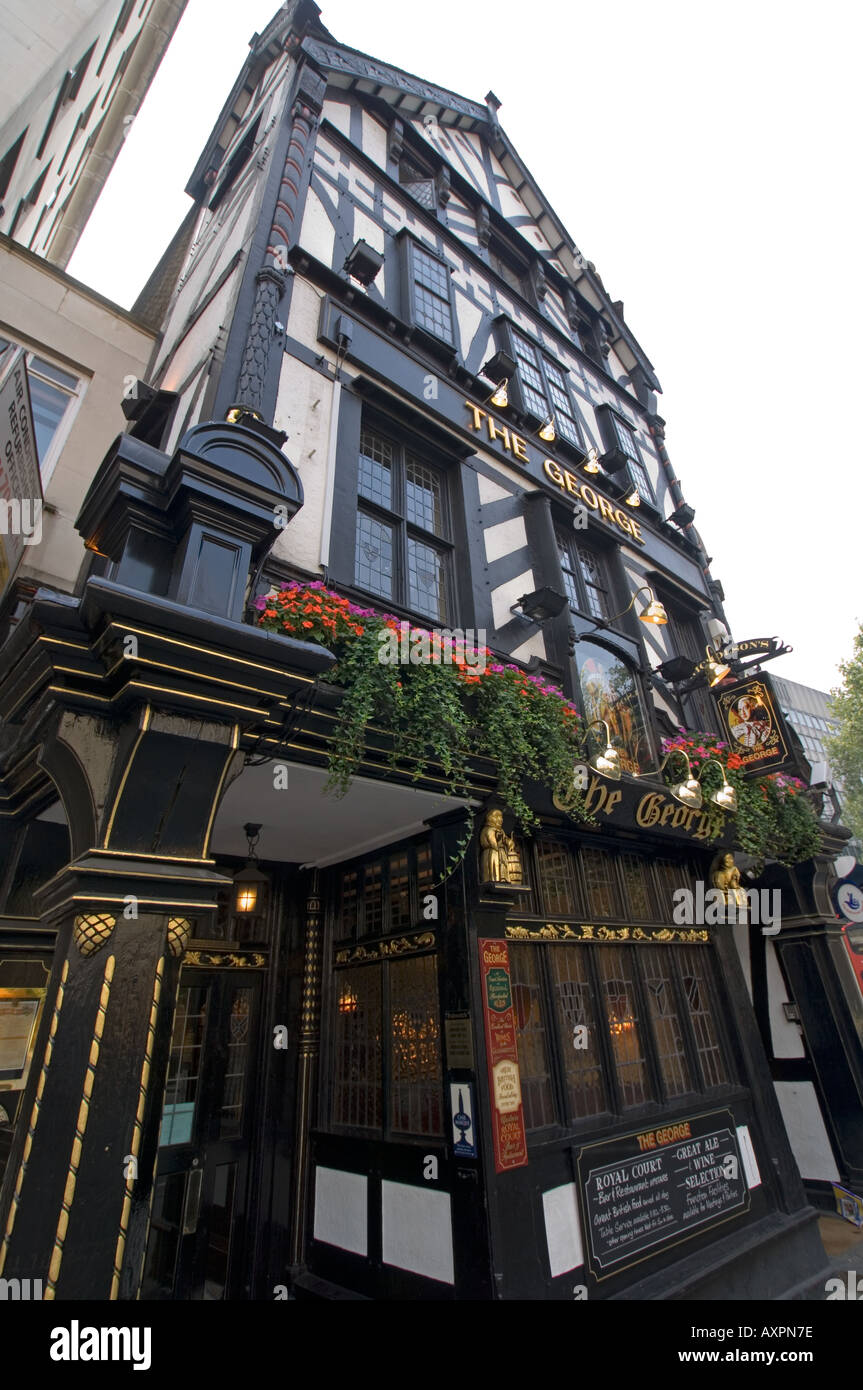 europe UK GB England London the george strand Stock Photo - Alamy