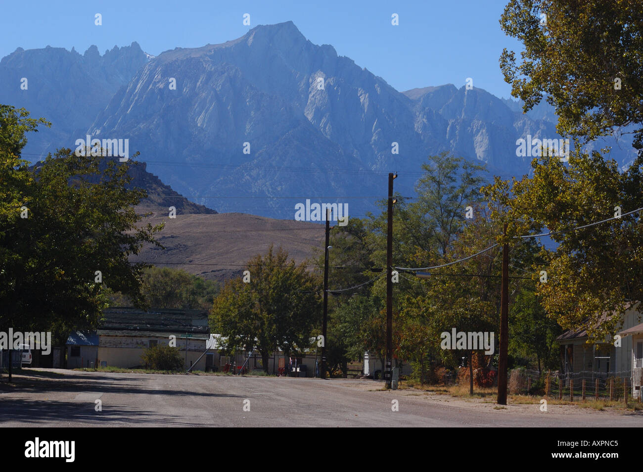 Lone Pine California Stock Photo - Alamy
