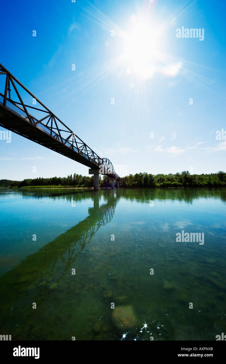 Bridge over water Stock Photo - Alamy