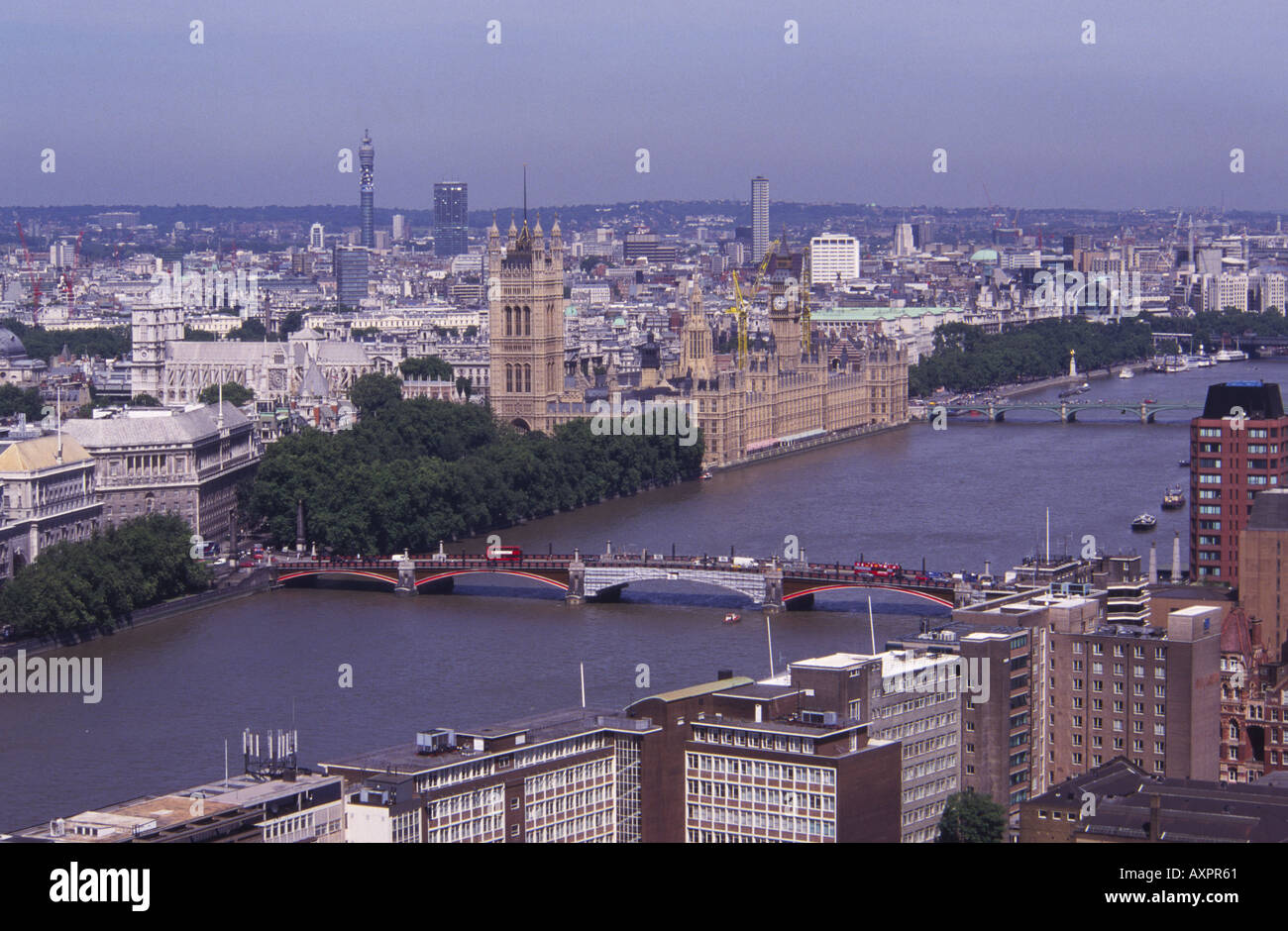 uk united kingdom gb great britain england london aerial view of houses ...