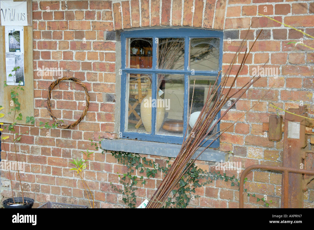 Willow Building Meirion Mill Dinas Mawddwy North West Wales Stock Photo ...