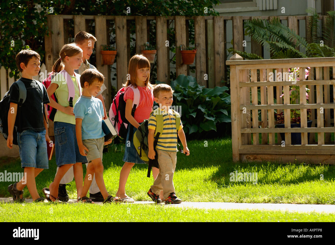 Knapsack walks hi-res stock photography and images - Alamy