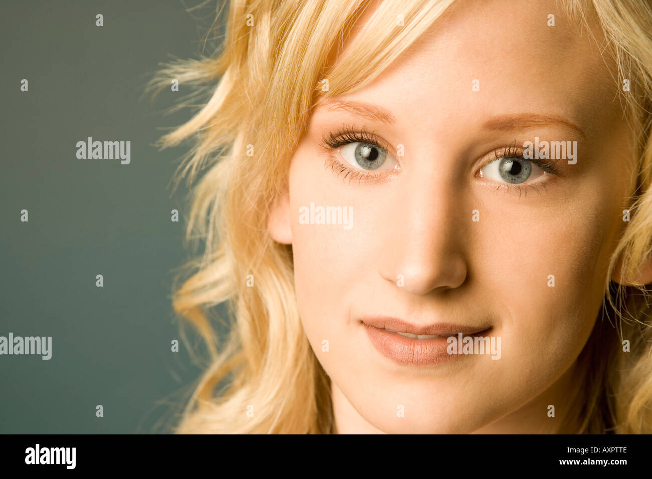 Woman s head shot Stock Photo - Alamy