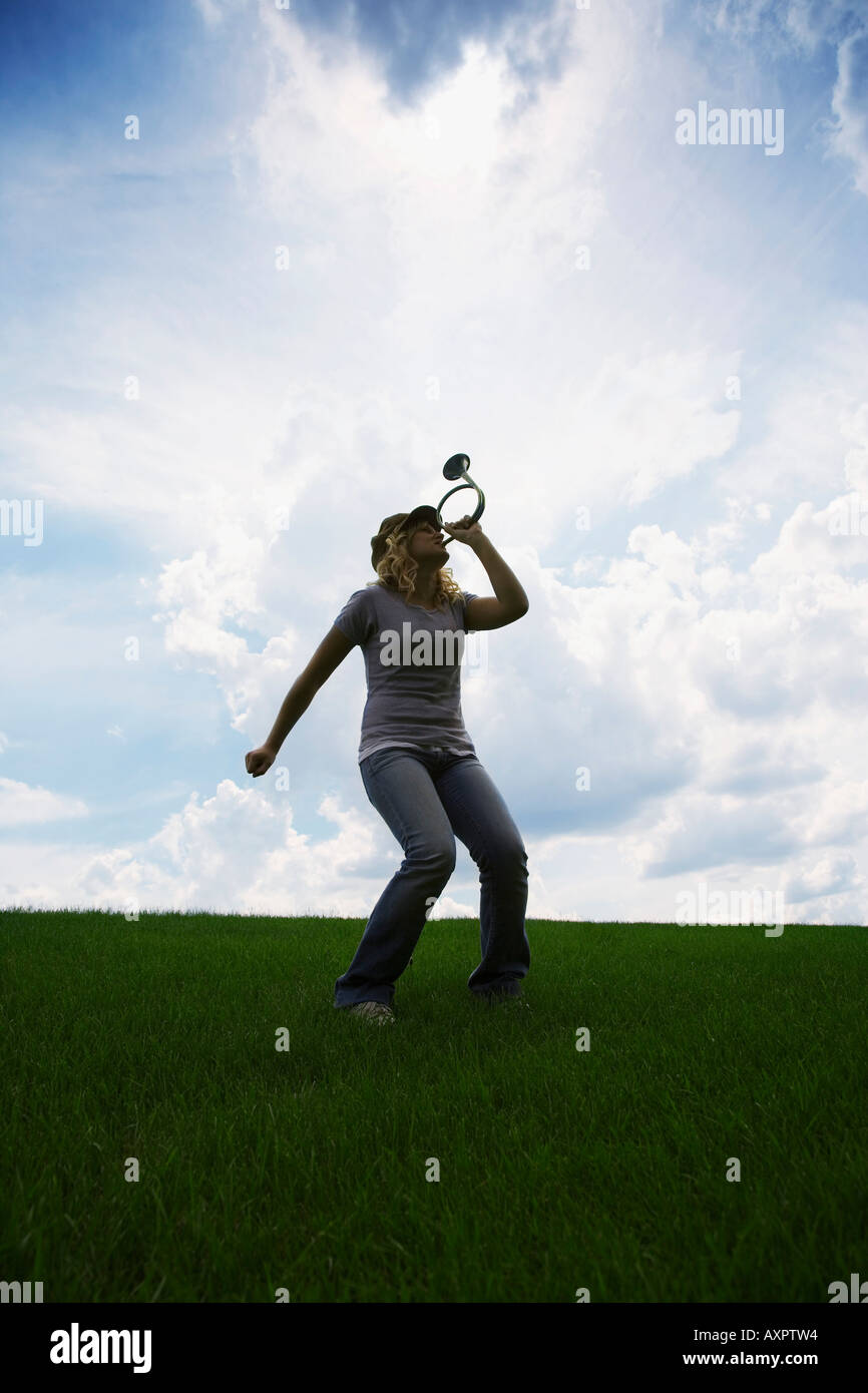 Playing musical instruments teenagers hi-res stock photography and ...