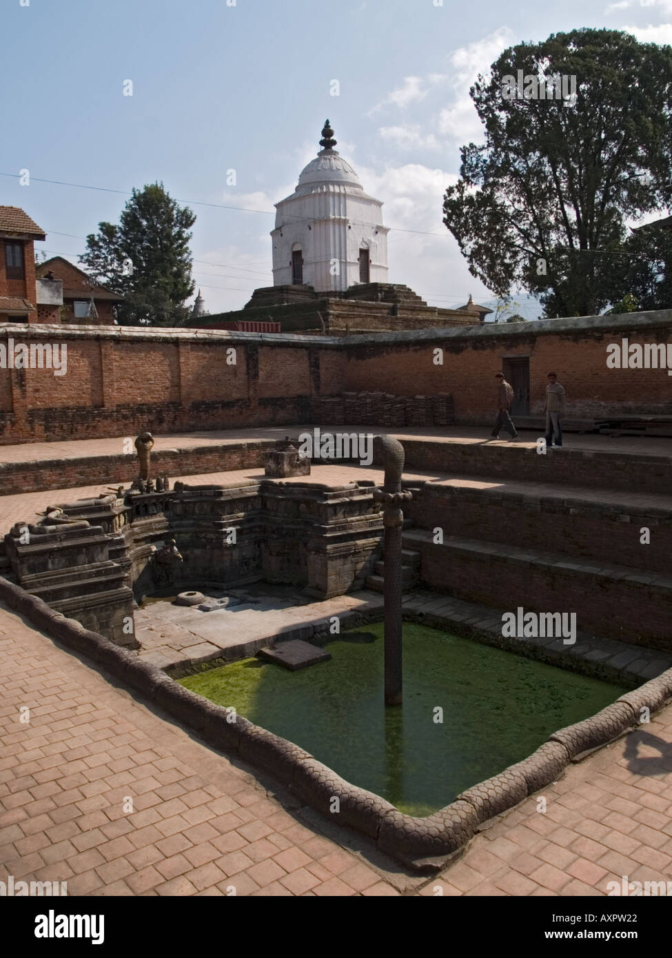 SERPENT S POOL in the Royal Palace Bhaktapur Kathmandu Valley Nepal ...