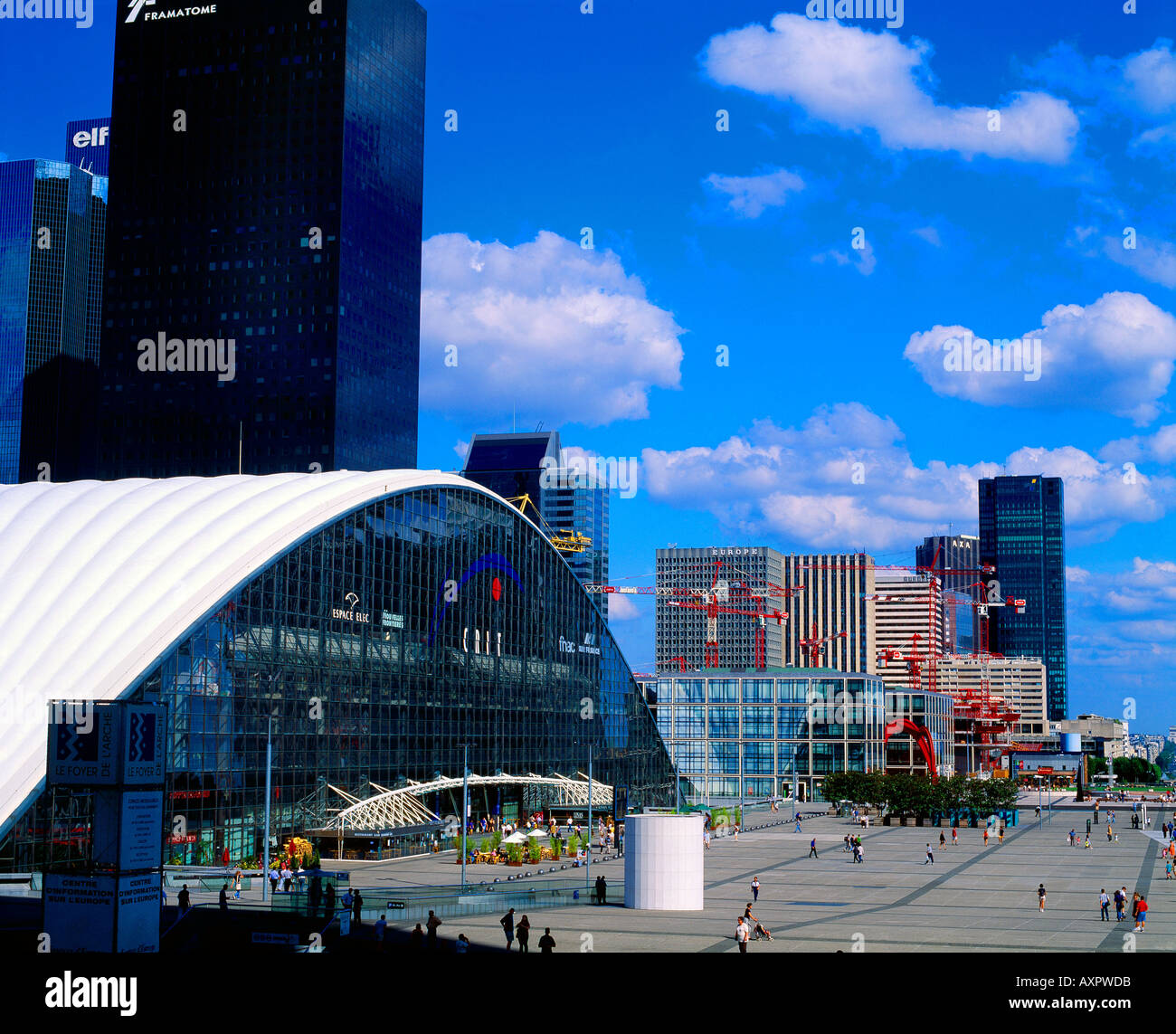 Paris France La Defence Stock Photo - Alamy