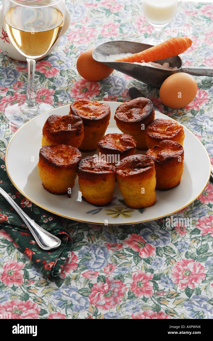 Carrots cakes - Camille alle carote - Lombardia - Italian kitchen Stock ...