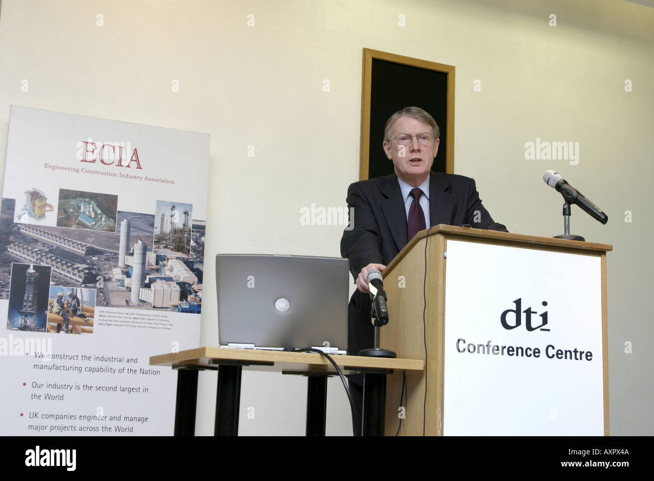 Rt.Hon.Alum Michael MP.Minister of State for Industry and the Regions ...