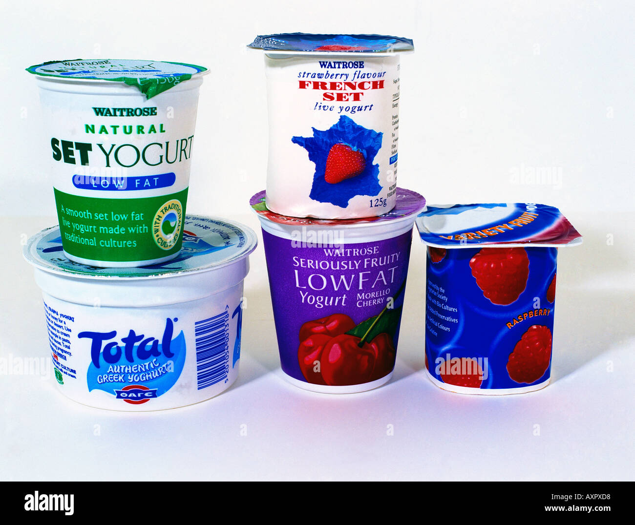 Yoghurt pots hi-res stock photography and images - Alamy